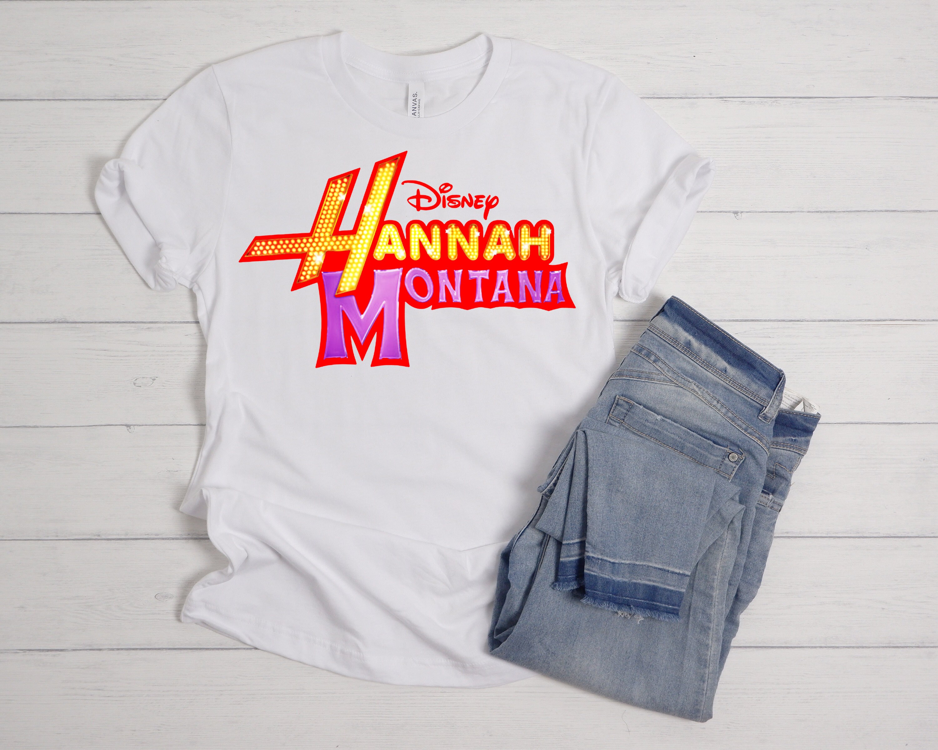 Hannah Montana Shirt, Hannah Sweater,Disney Tshirt sold by Cj Van hoek ...