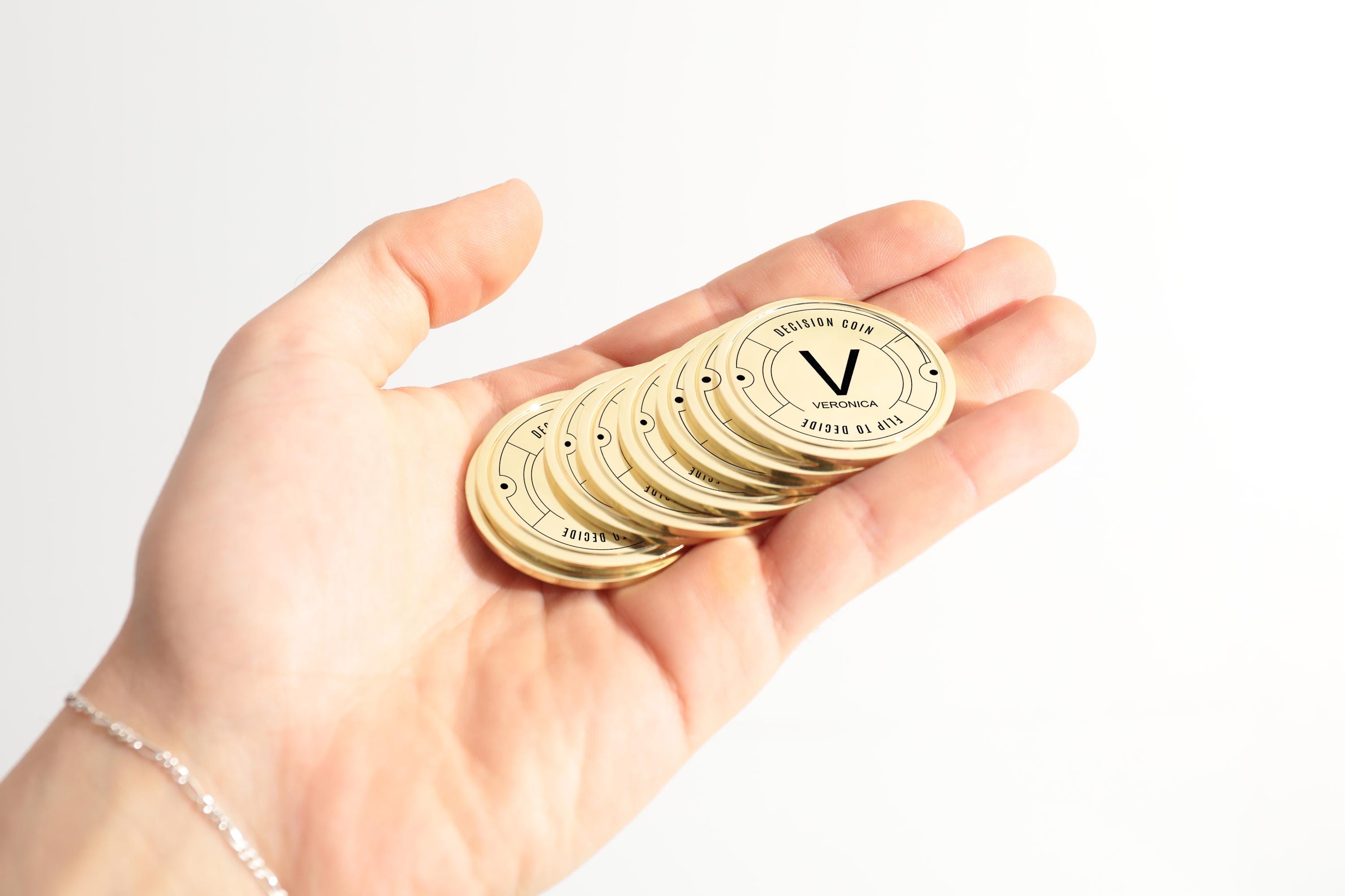 Custom Flip Coin for Everyday Decisions, Unique Gift Idea, Fun Gift for ...