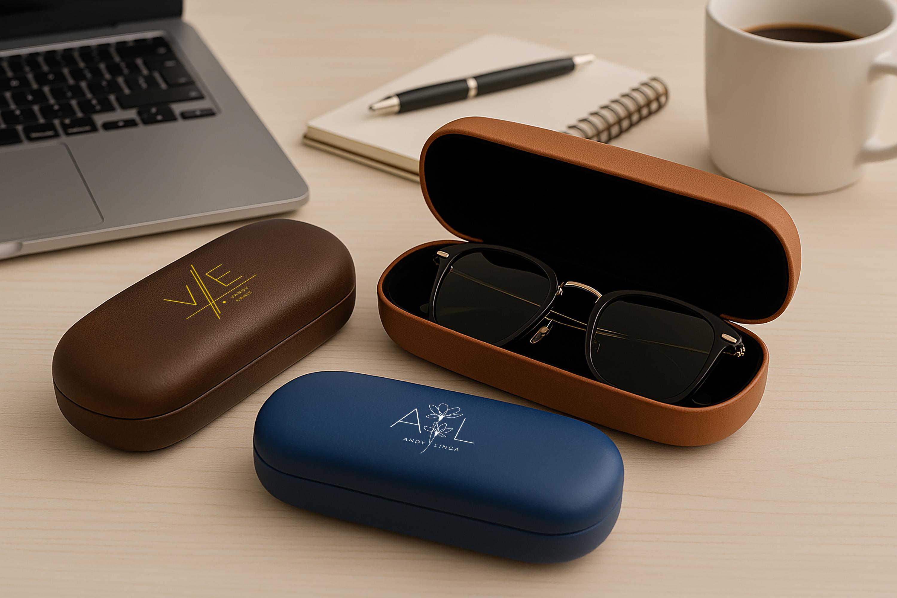 Eyeglass Case, Custom Glasses Case, Personalized Eyeglass Case, Stylish ...