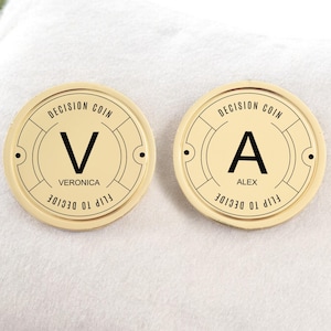 Custom Flip Coin for Everyday Decisions, Unique Gift Idea, Fun Gift for ...