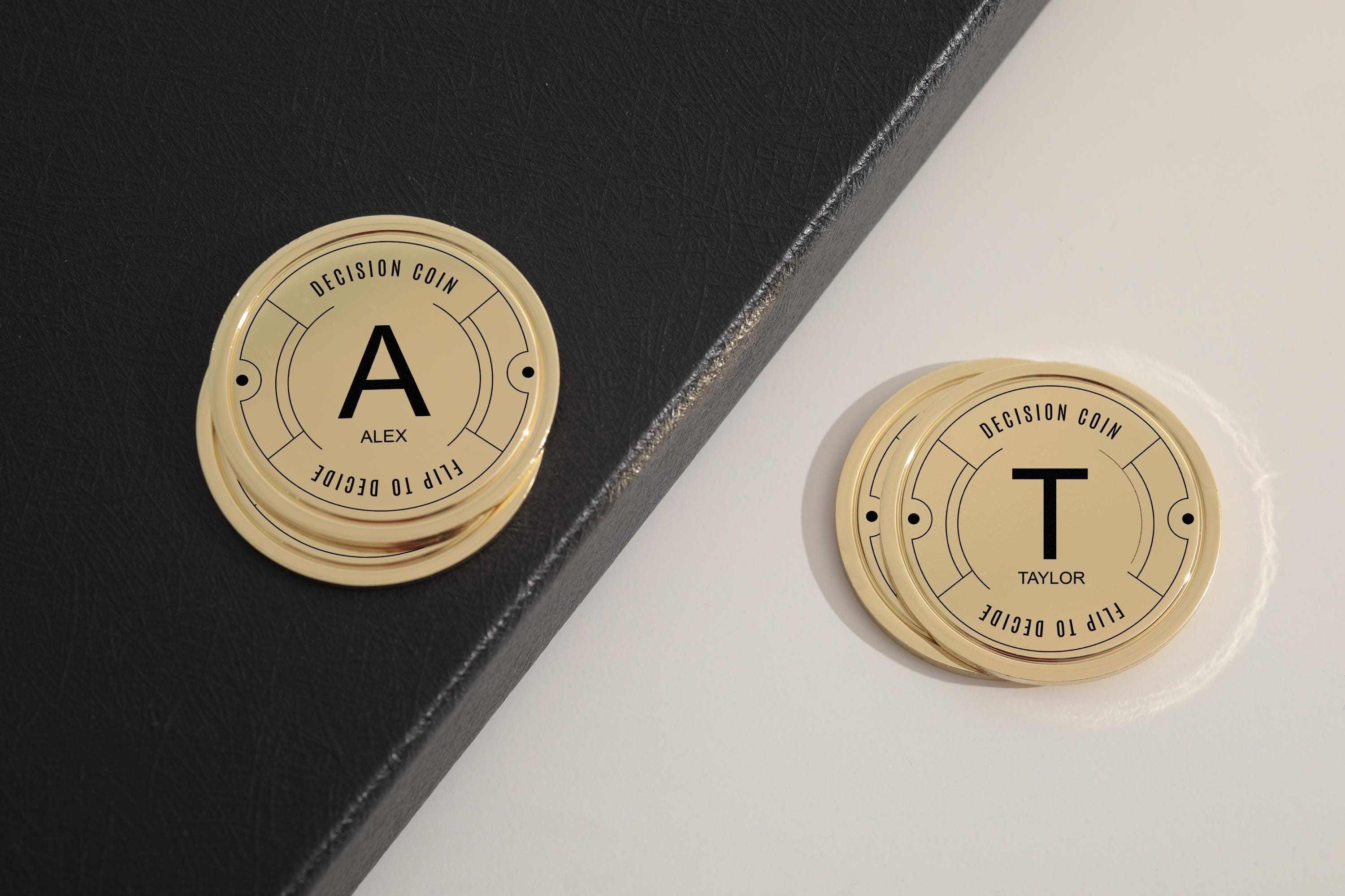 Custom Flip Coin for Everyday Decisions, Unique Gift Idea, Fun Gift for ...