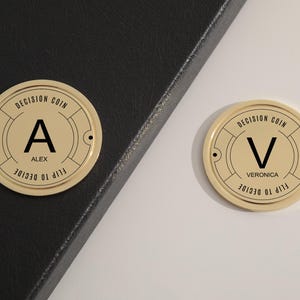 Custom Flip Coin for Everyday Decisions, Unique Gift Idea, Fun Gift for ...