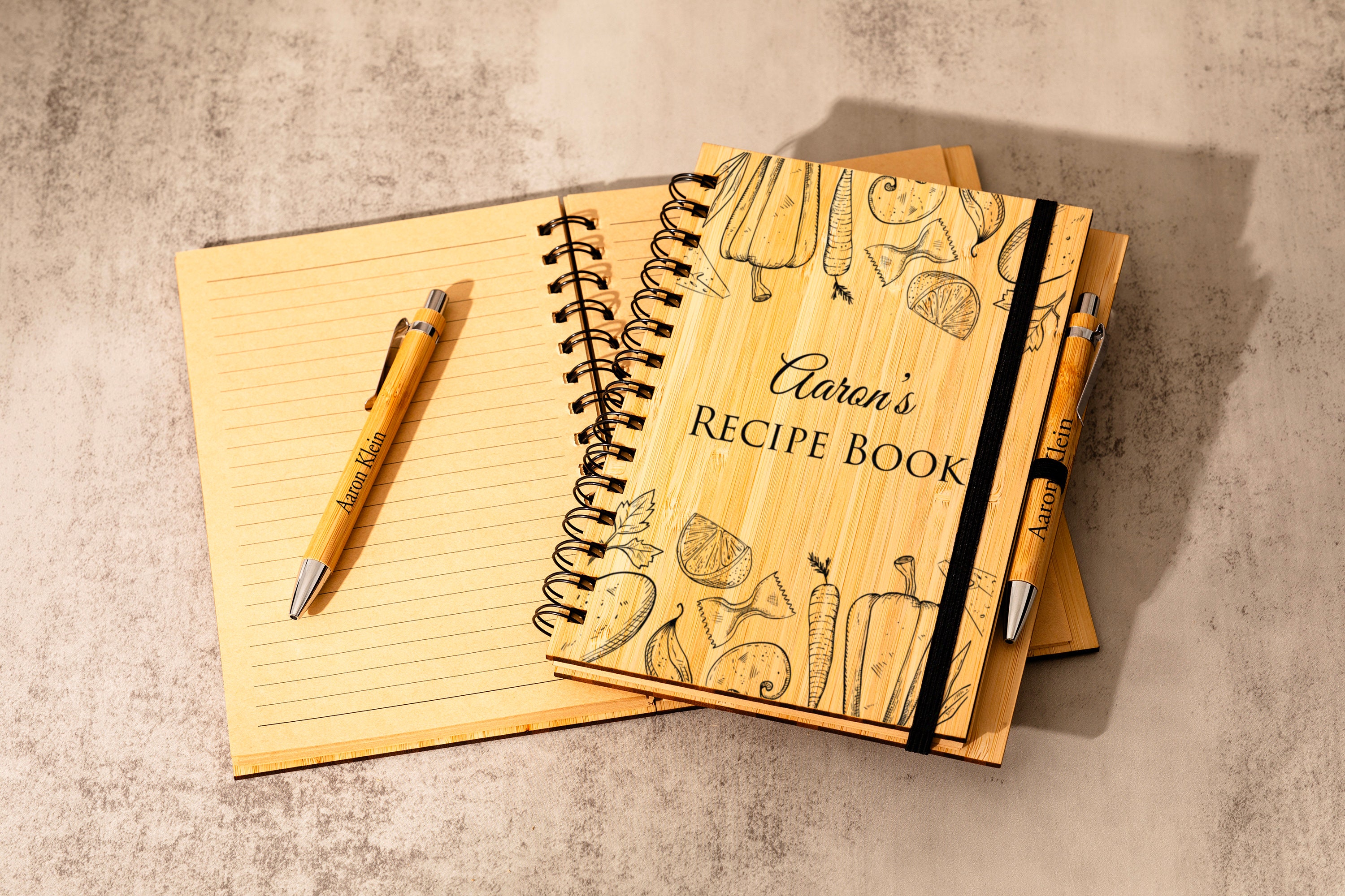 Personalized Recipe Journal, Custom Cookbook, Travel Journal ...