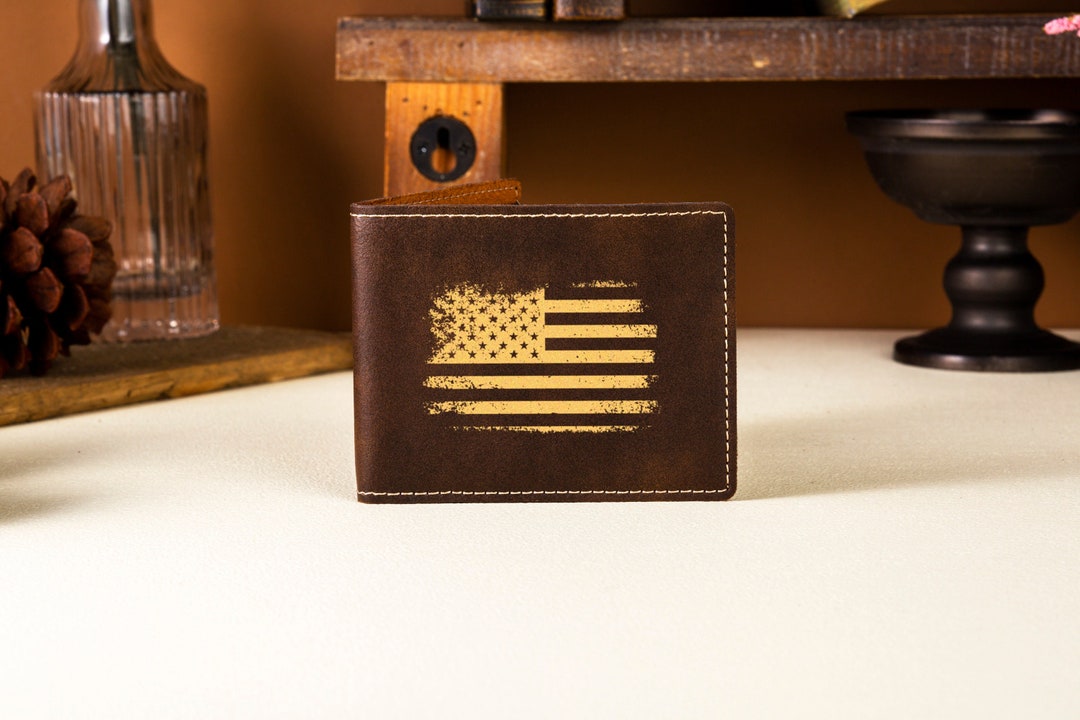 4th of July Wallet Gift, Custom Memorial Day Wallet, 4th of July Gift ...