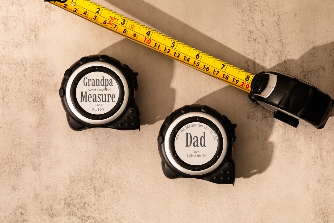 Personalized Measuring Tape, Custom Tape Measure, Father's Day Gift ...