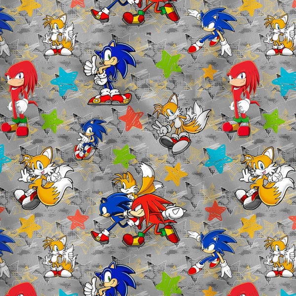 Sonic the Hedgehog Wrapping Paper - Etsy