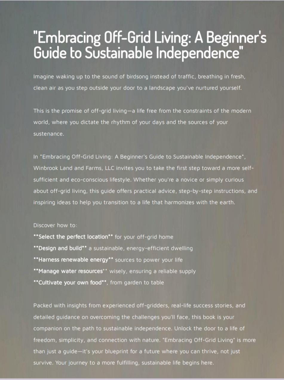 Embracing Off-grid Living: Guide to Off-grid Living | Sustainable ...