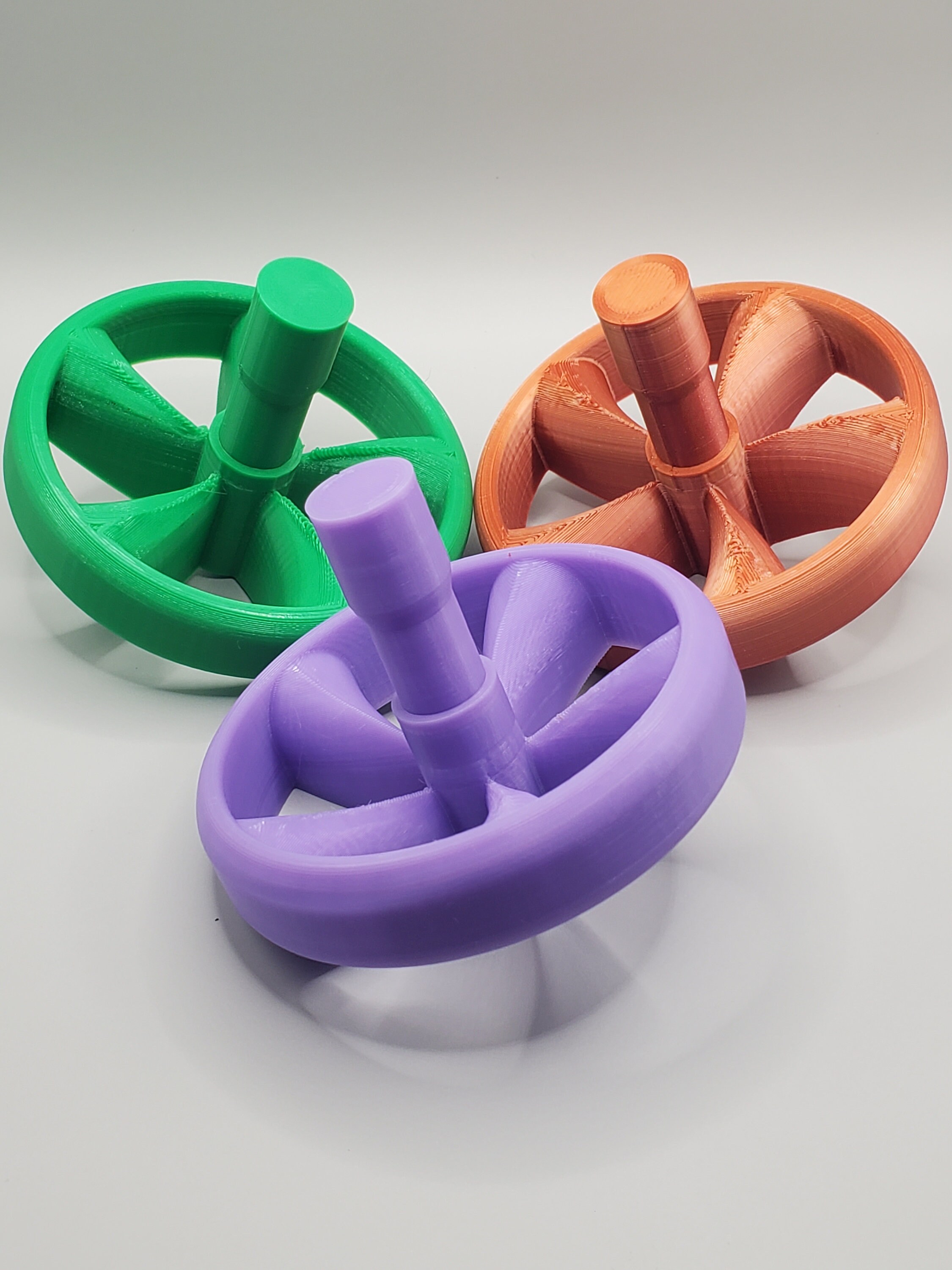 Plastic Spinning Tops