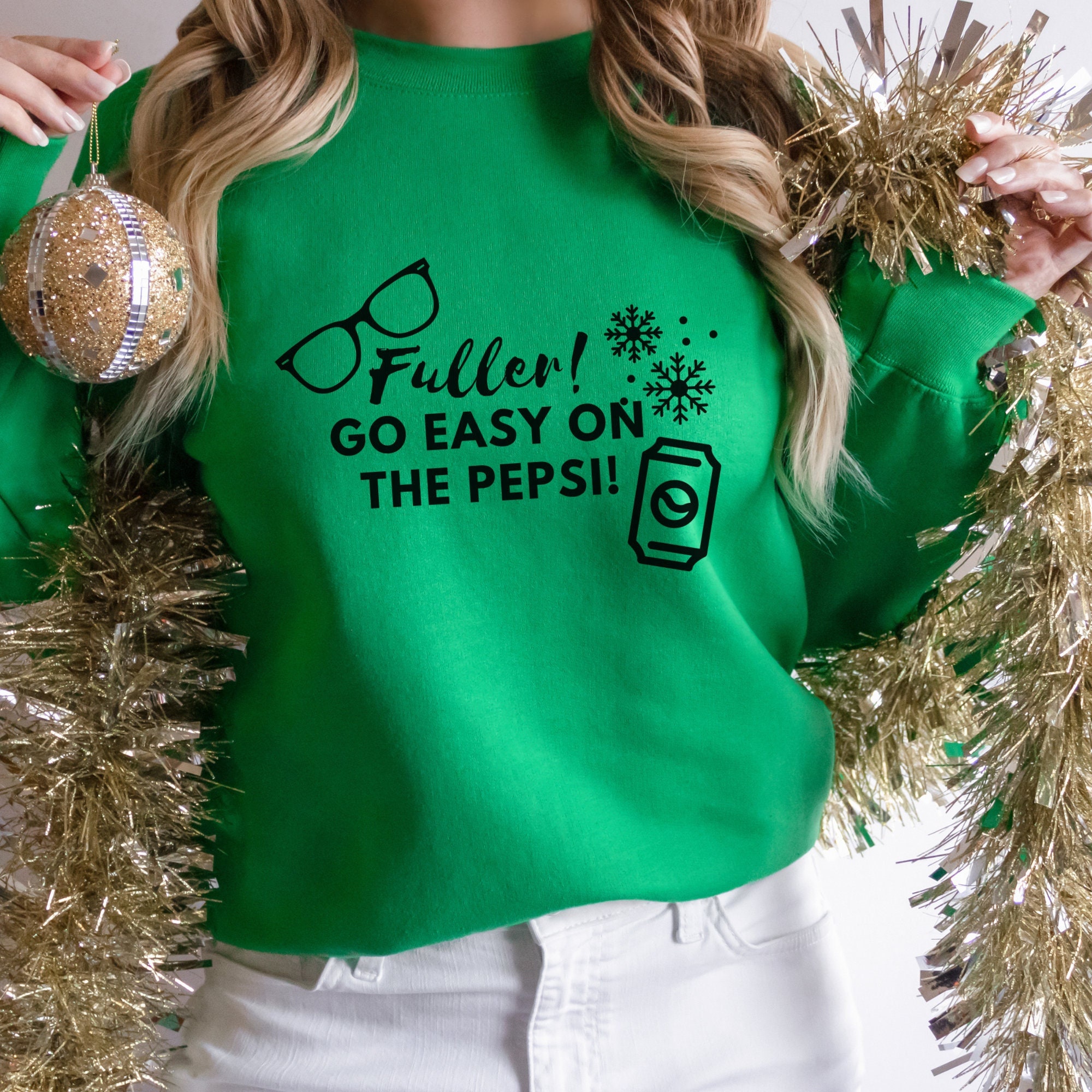 Fuller Go Easy on the Pepsi Crew Neck Sweatshirt Funny - Etsy