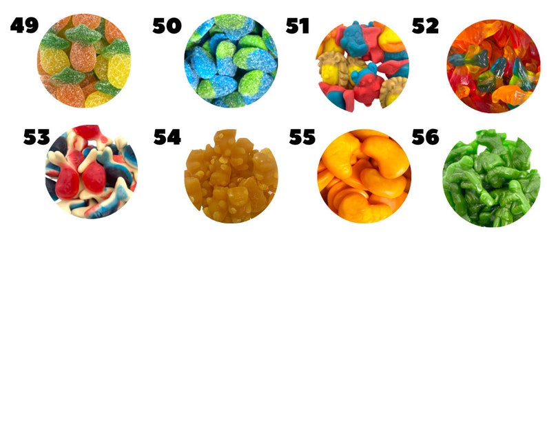 Custom Mix Gummy Candy Gift Box: UK Sweet Treat - Etsy