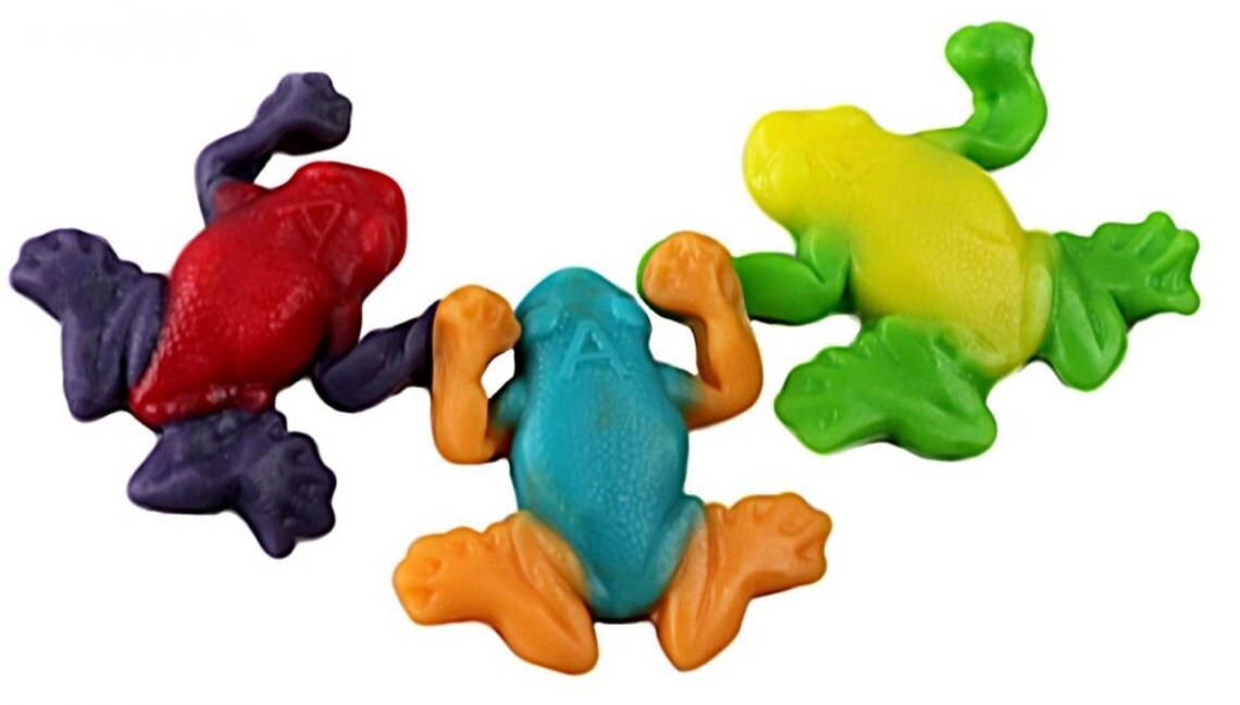 Gummy Rainforest Frogs Gummy Candy UK Candy Gift Box Sweet - Etsy