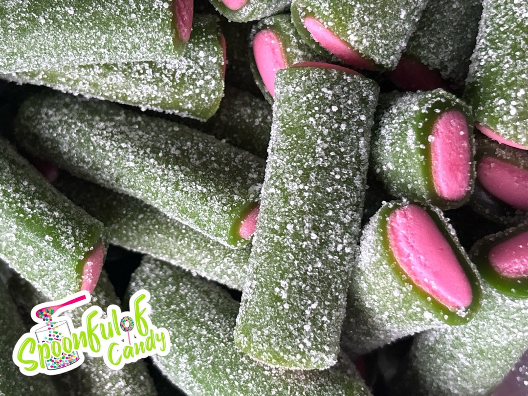 Rambo Melon Bites 8oz Bag, Sour Watermelon Candy, Chewy Non-gmo Treats ...