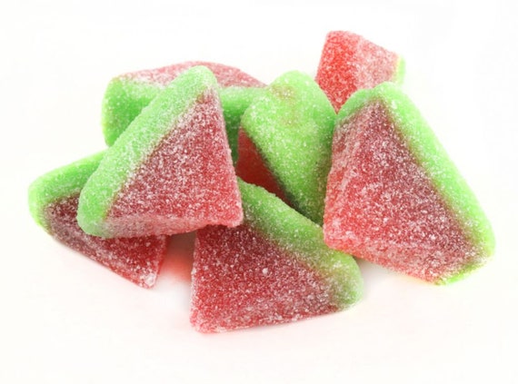 Gummy Watermelon Slices Gummy Candy UK Candy Gift Box - Etsy