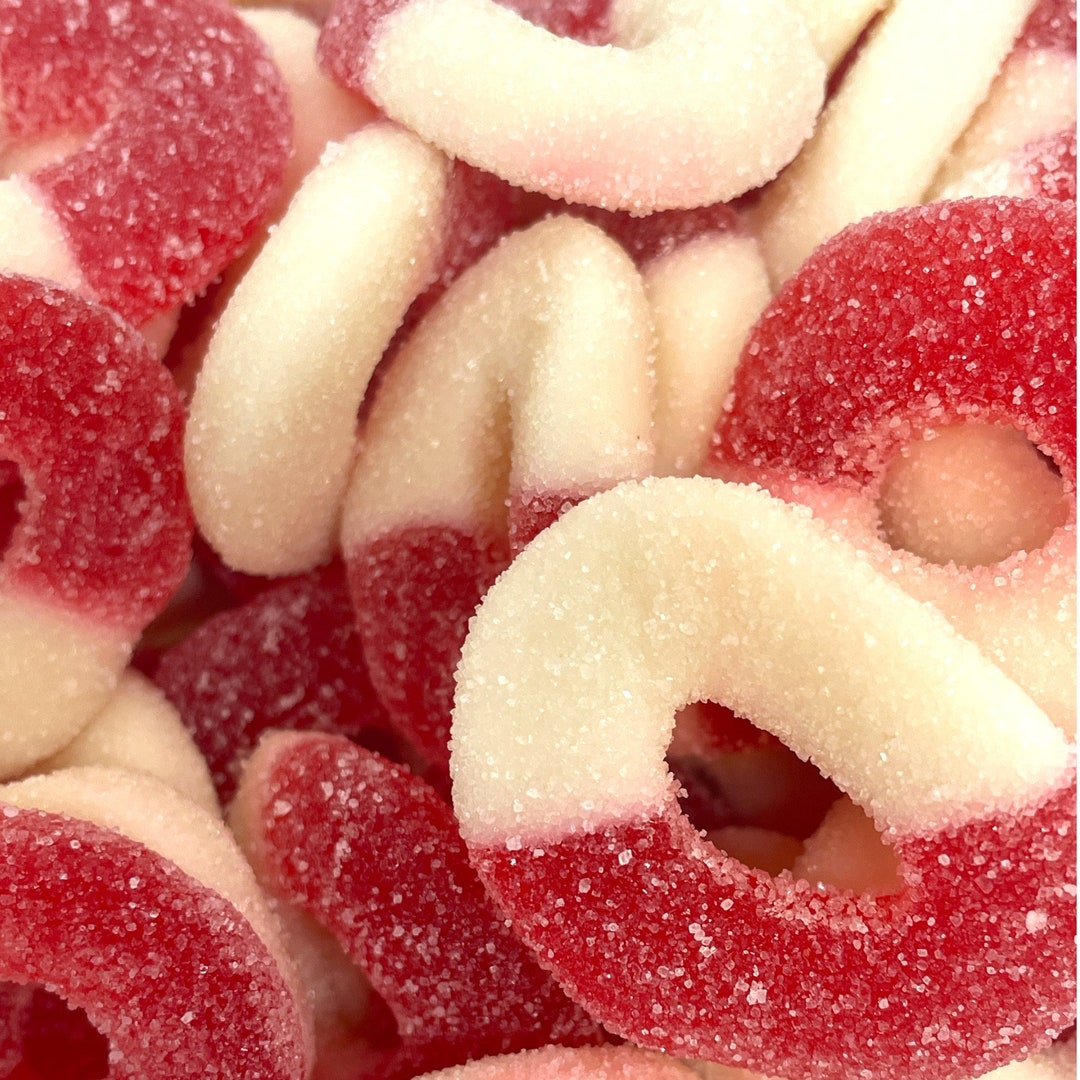 Gummy Cherry Gummi Rings- Gummy Candy, UK Candy, Gift Box, Sweet Treat ...