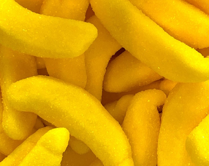Gummy Bananas: Sweet Banana Candy Treat, UK Candy - Etsy