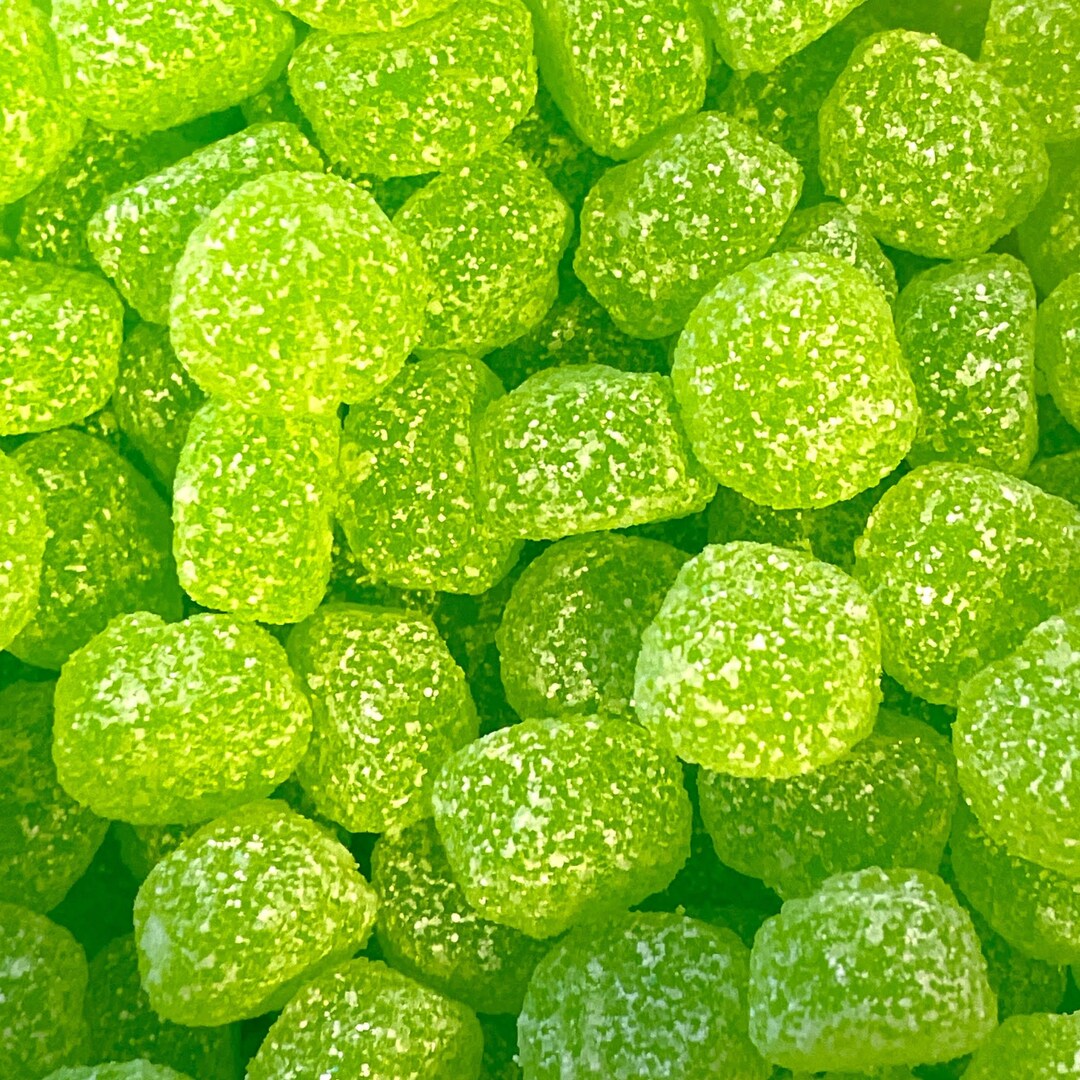 Vegan Sour Apple Dots Gummy Candy, UK Candy, Gift Box, Sweet Treat ...