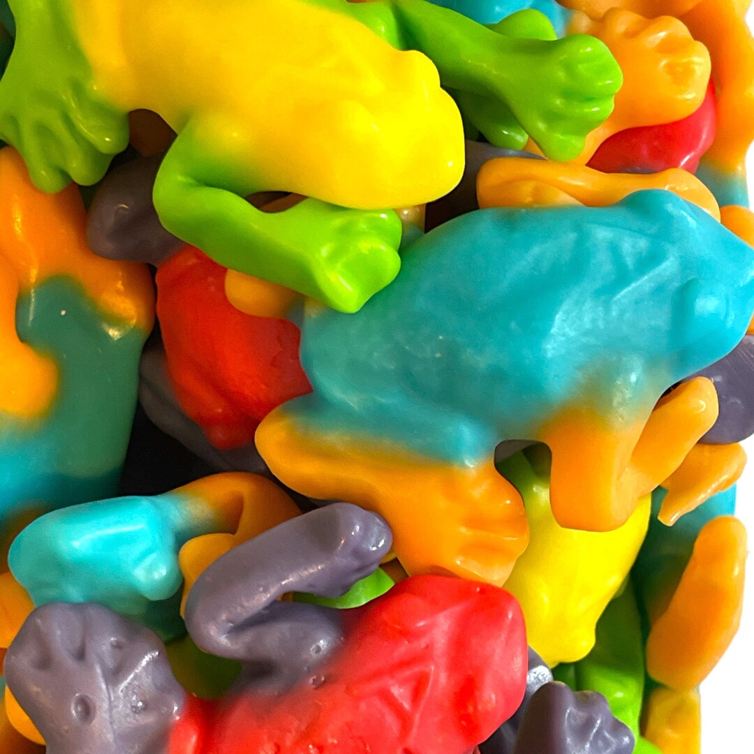 Gummy Rainforest Frogs Gummy Candy, UK Candy, Gift Box, Sweet Treat ...