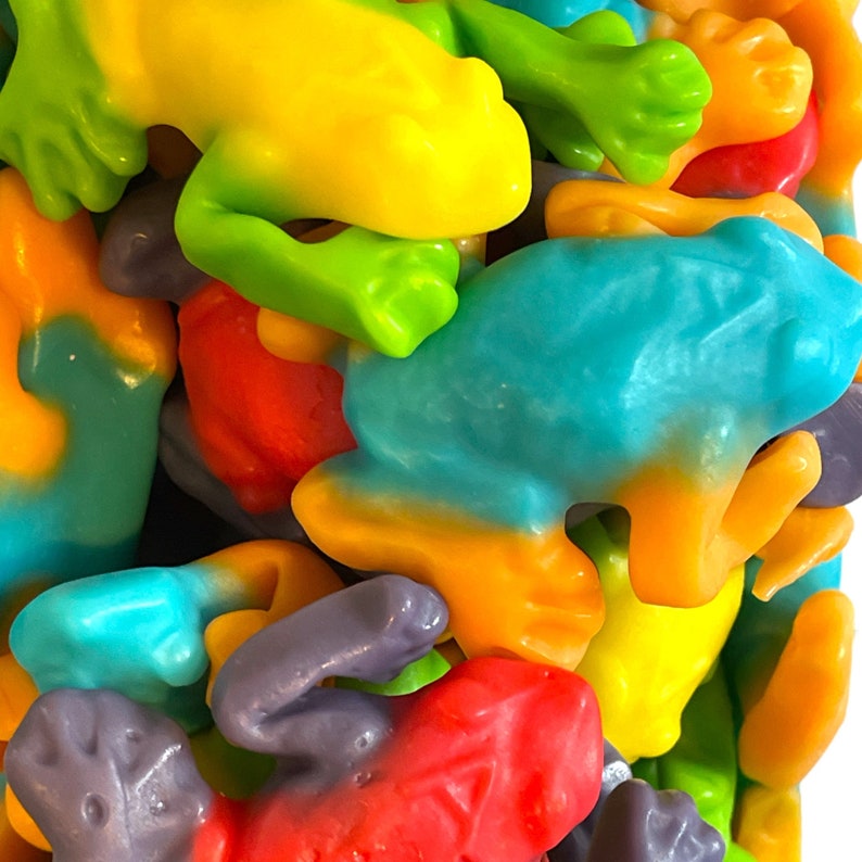 Gummy Rainforest Frogs Gummy Candy, UK Candy, Gift Box, Sweet Treat ...