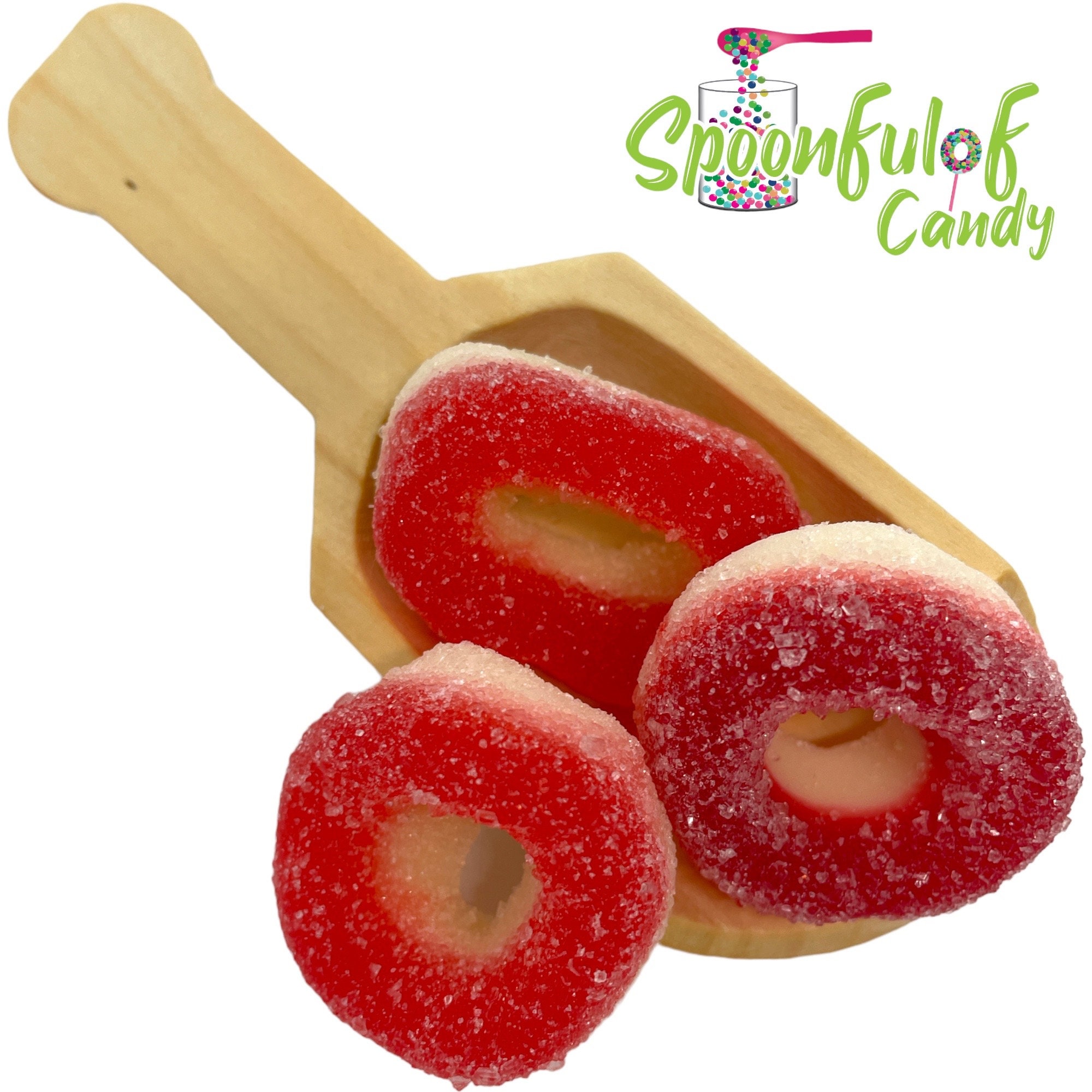 Gummy Strawberry Gummi Rings Gummy Candy, UK Candy, Gift Box, Sweet ...