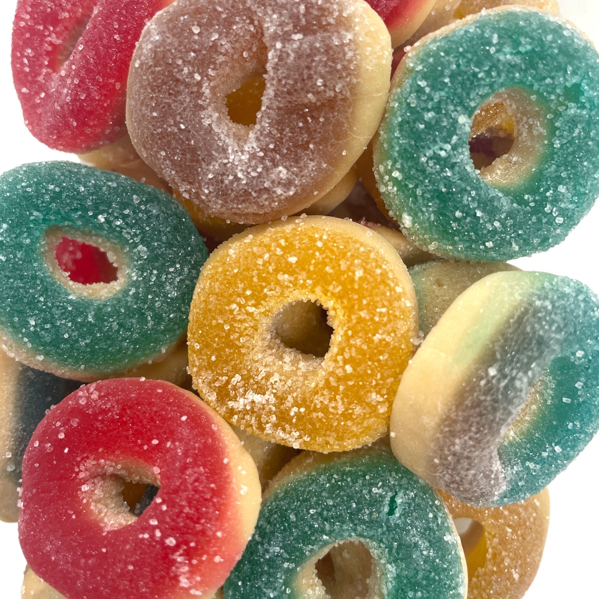 Gummy Donuts Gummy Candy UK Candy Gift Box Sweet Treat - Etsy