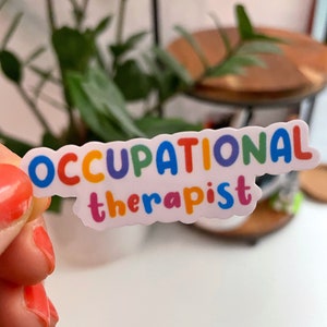 OT - Sticker Pack #1 | Occupational Therapy | Occupational Therapist ...