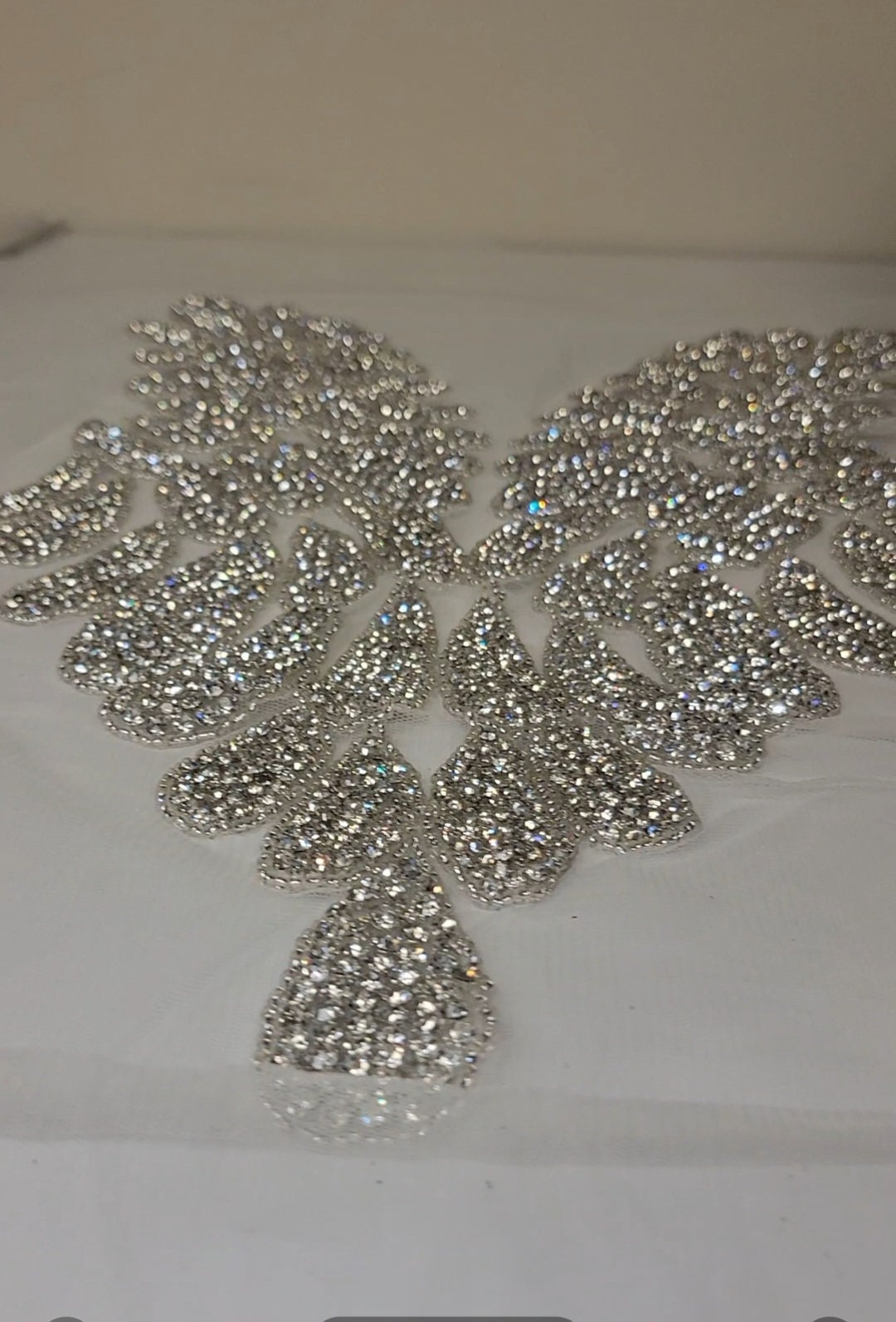 Sarah (crystal Bodice Applique) - Etsy