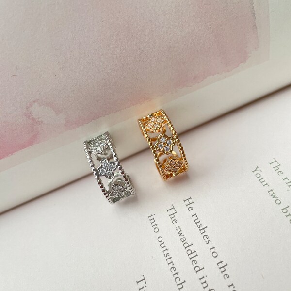 Clover Ring - Etsy