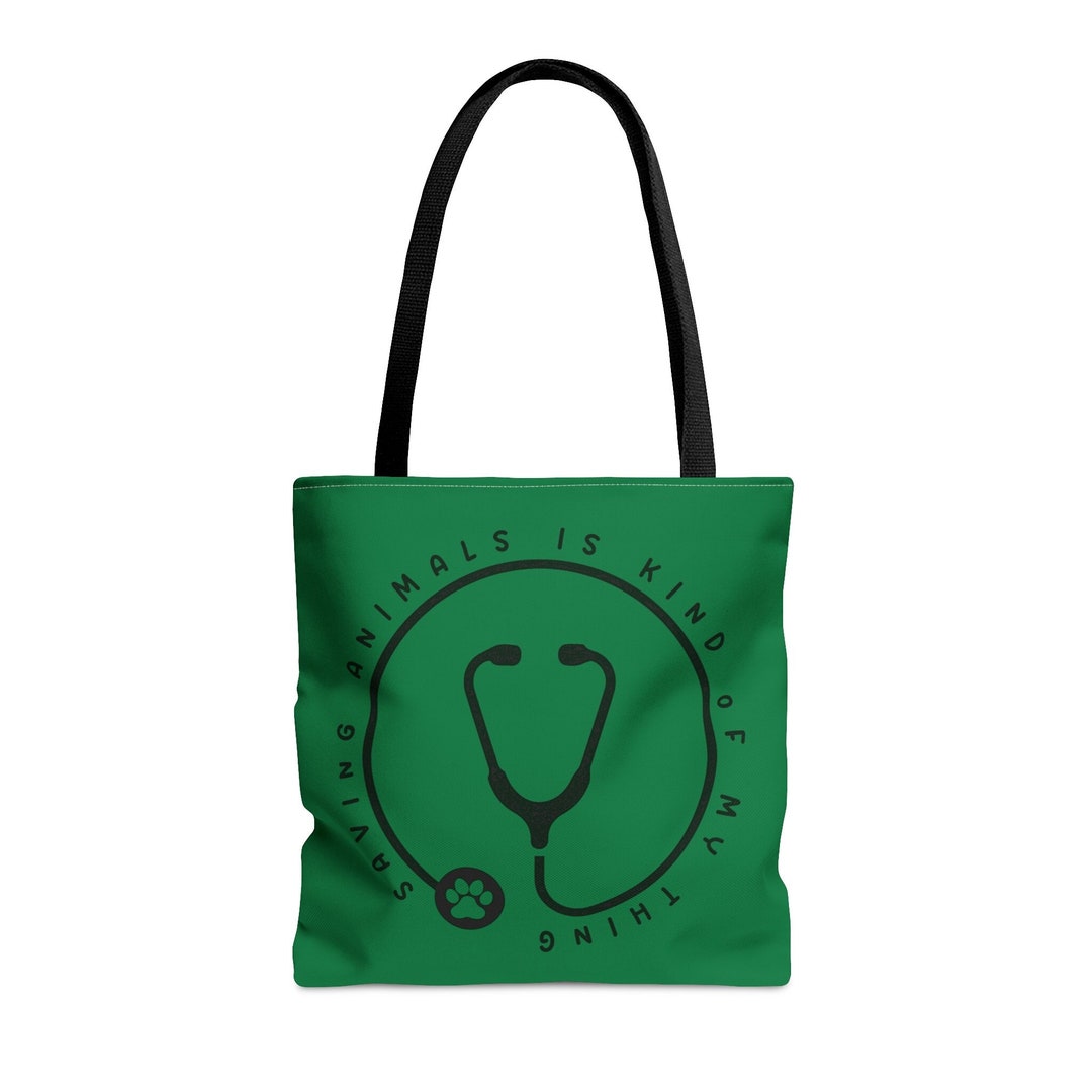 Vet Tote Bag Vet Tech Bag Saving Animals Totes Emergency - Etsy