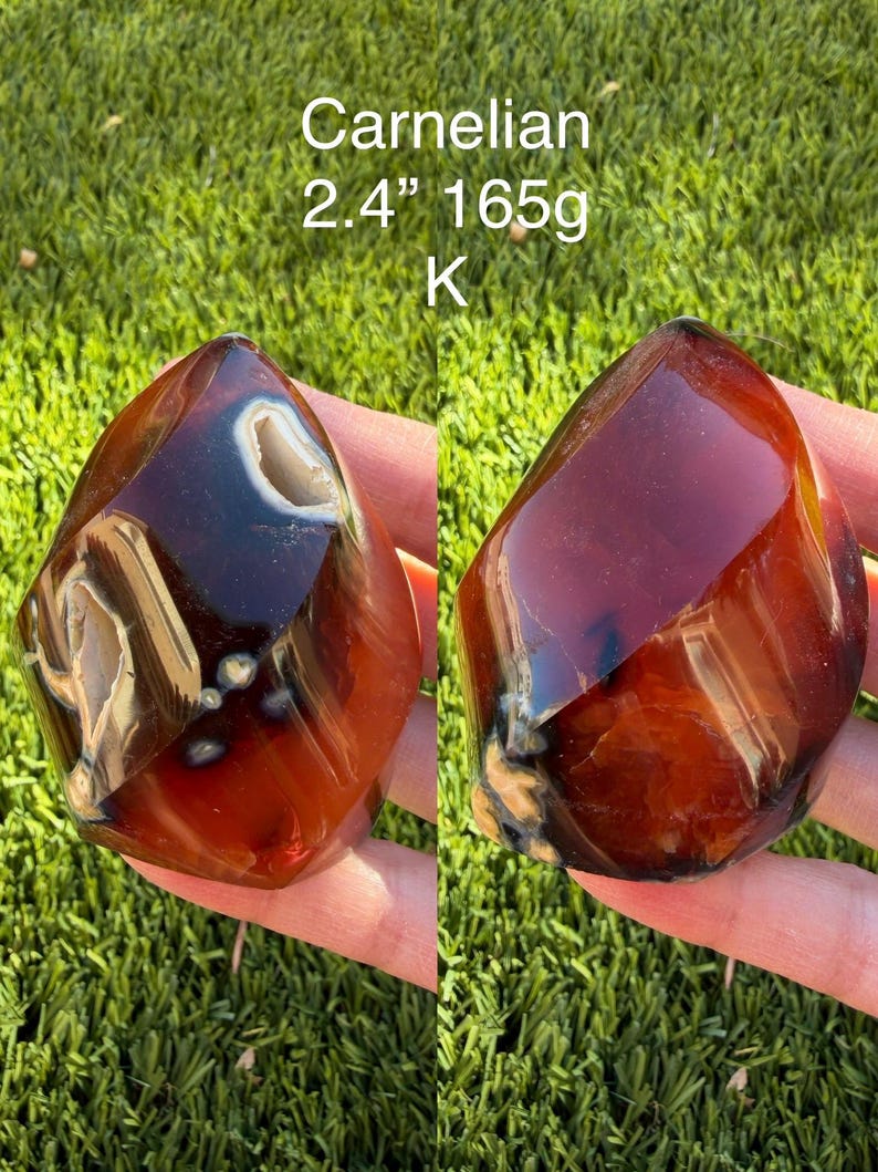Choose Your Own Carnelian Flame Torch Freeform US Seller - Etsy