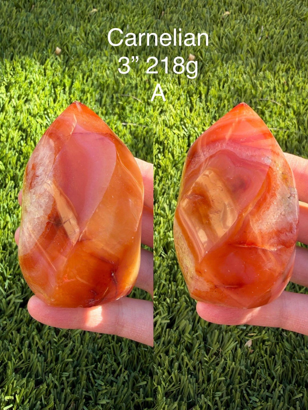 Choose Your Own Carnelian Flame Torch Freeform US Seller - Etsy