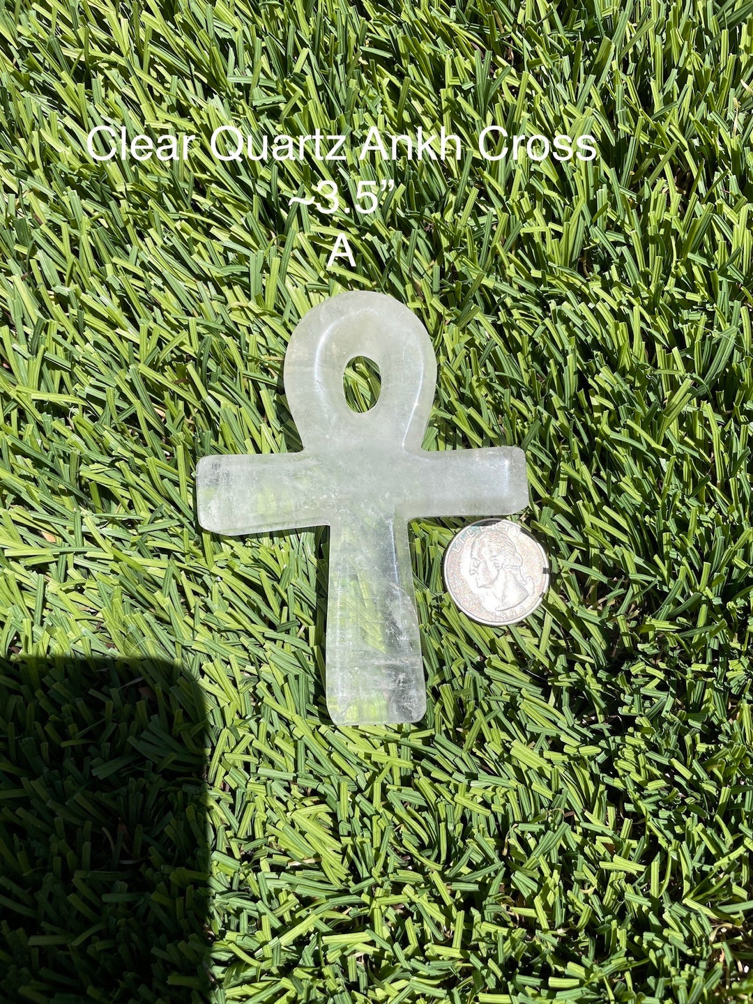 Clear Quartz Ankh Symbol Cross Key of Life to Choose From US Seller - Etsy