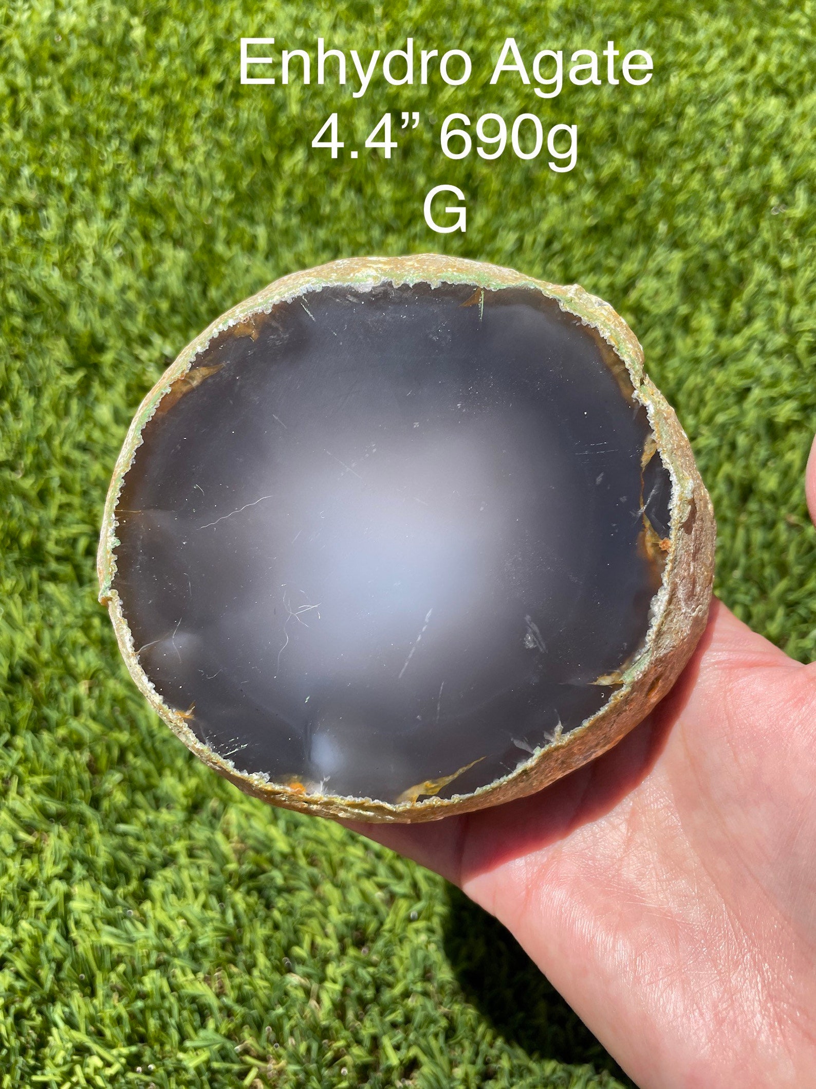 You Choose XL Enhydro Agate Nodule With Moving Bubble FREE - Etsy