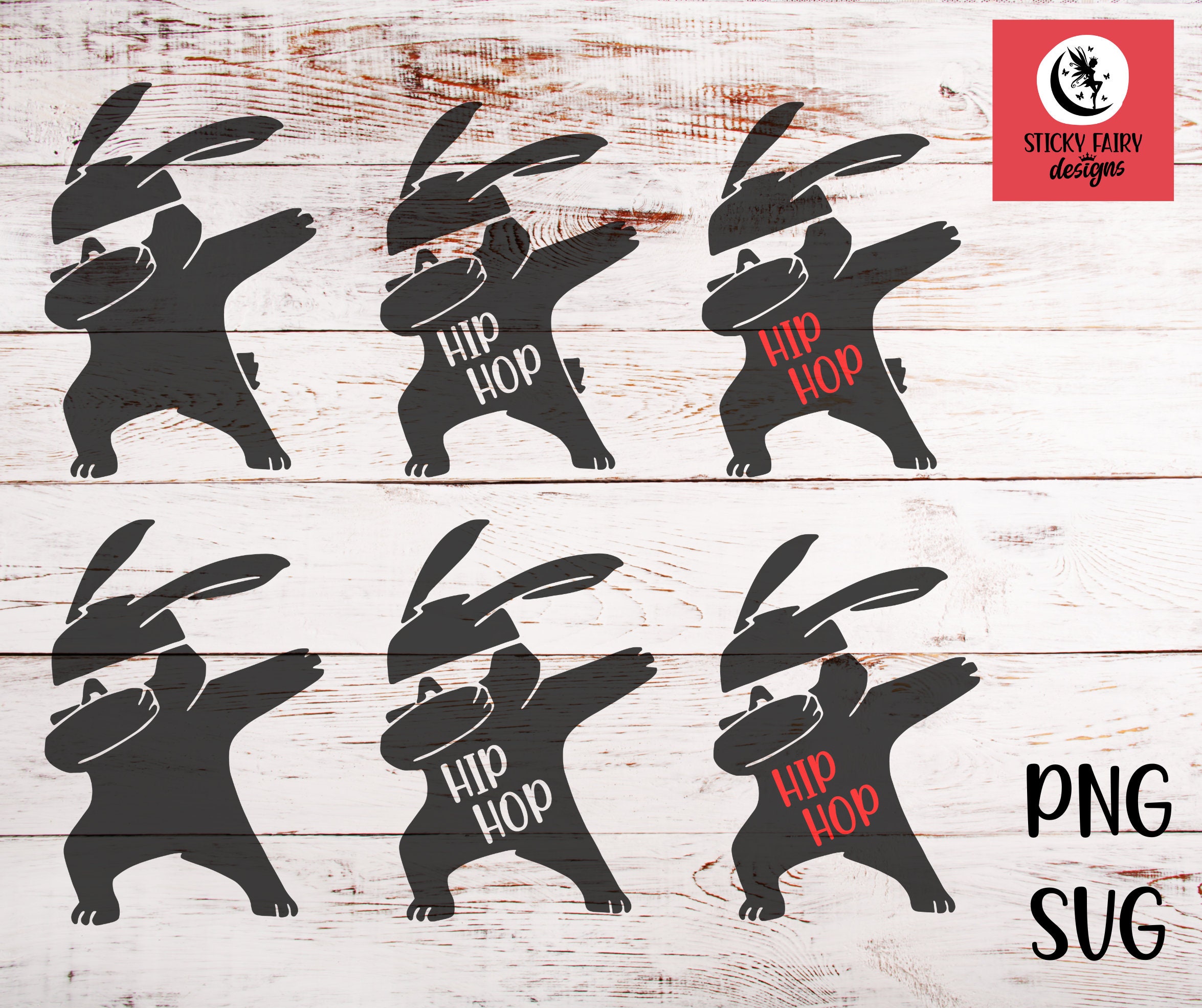 Cool Bunny SVG PNG, Cool Rabbit Svg Png, With Sunglasses, Design, Files ...