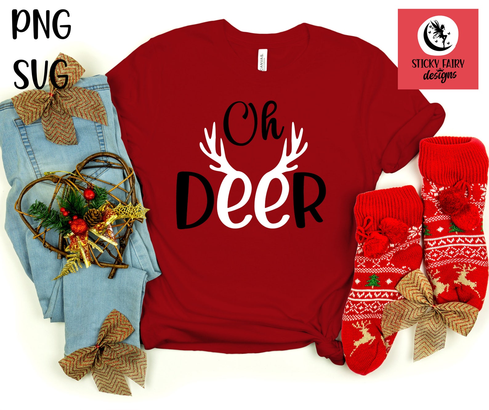 Oh Deer Digital Designs, Christmas, Reindeer, Rudolph, Rudolf ...