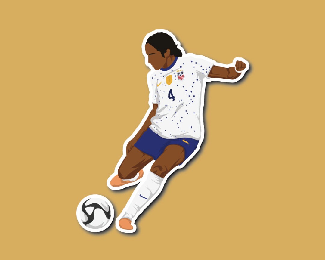 Naomi Girma USWNT Sticker Magnet - Etsy
