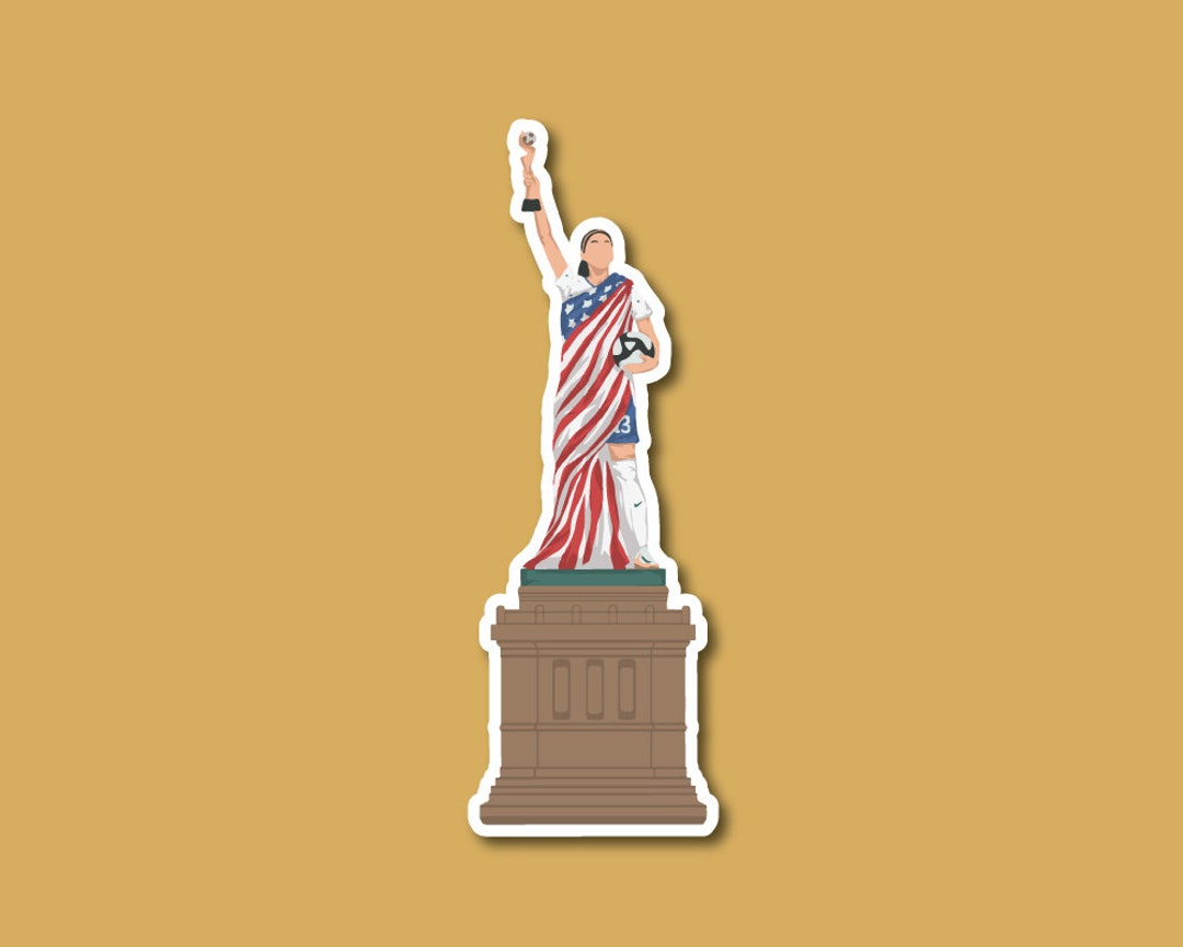 Alex Morgan Liberty USWNT Sticker Magnet USA - Etsy