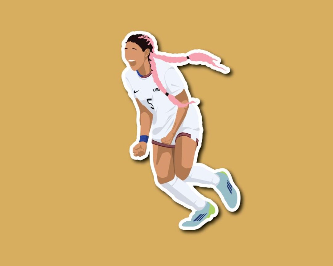 Trinity Rodman USWNT Sticker Magnet - Etsy