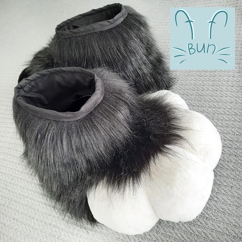 Furry Feet - Etsy