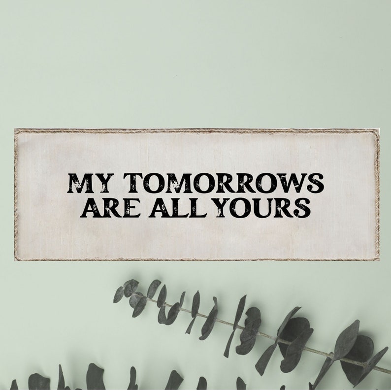 Yellowstone Beth Dutton Rip Wheeler SVG, My Tomorrows Are All Yours ...