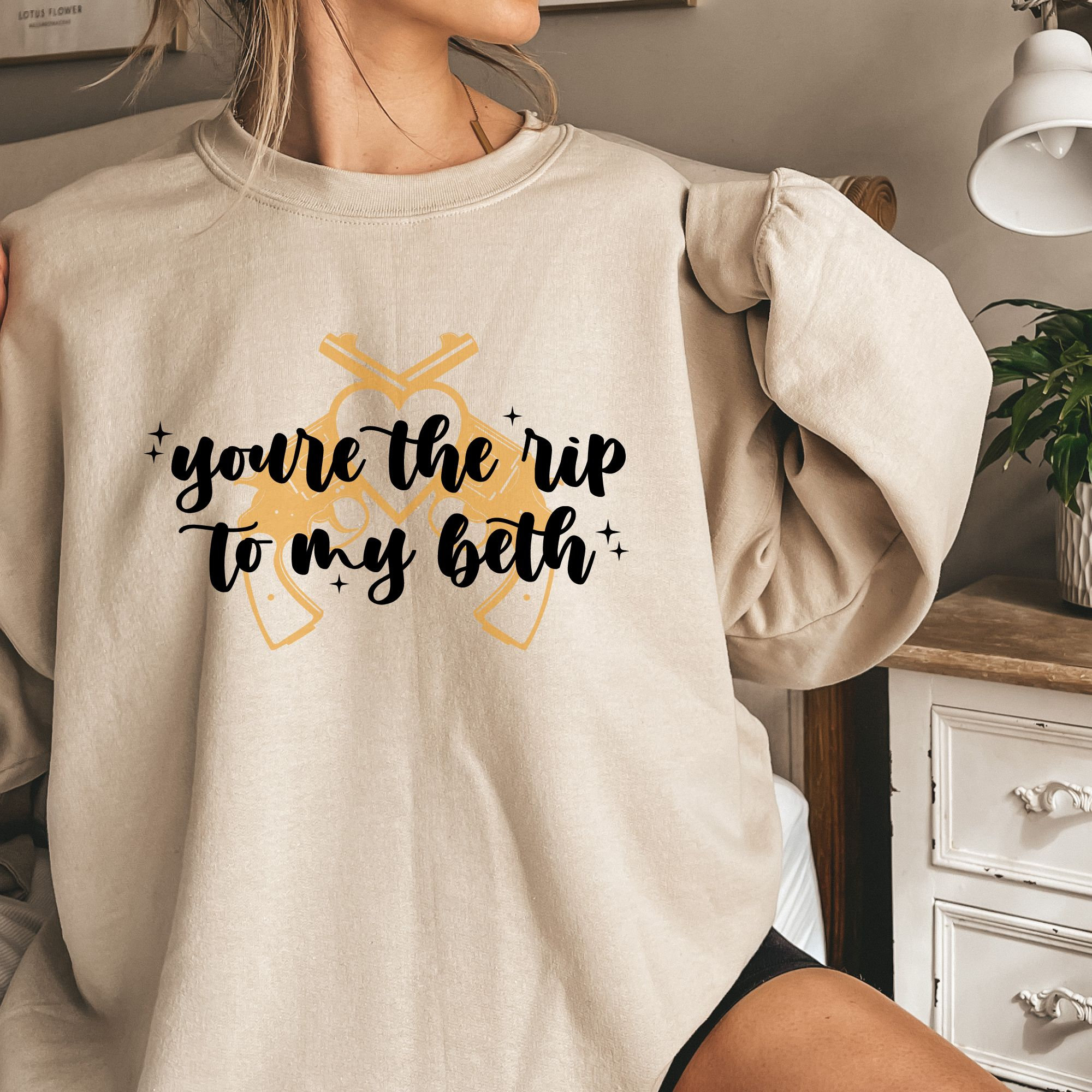 Yellowstone Rip Wheeler Beth Dutton SVG, You're the Rip to My Beth ...