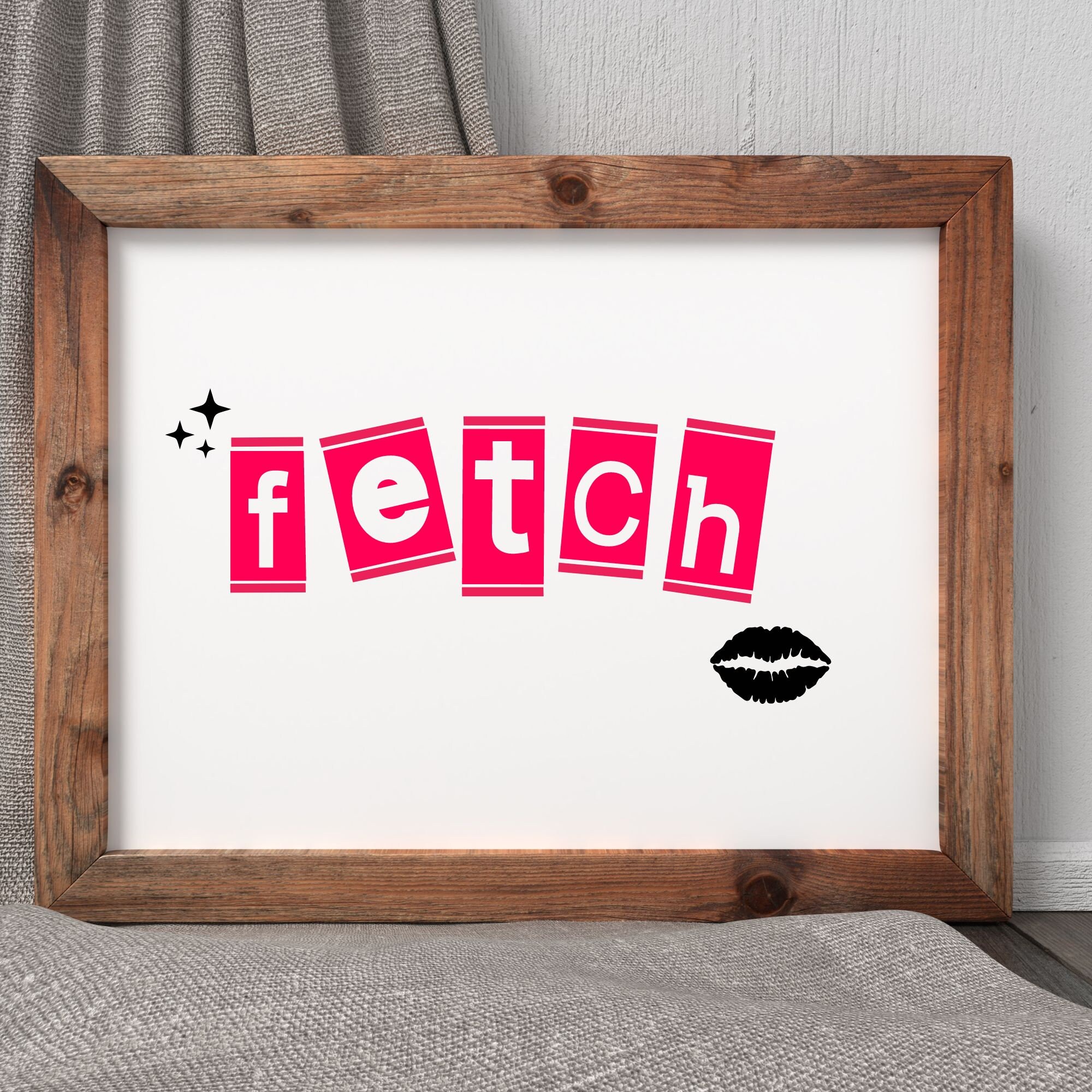 Mean Girls Fetch SVG, Retro Halloween SVG, Retro Fall SVG, Funny ...