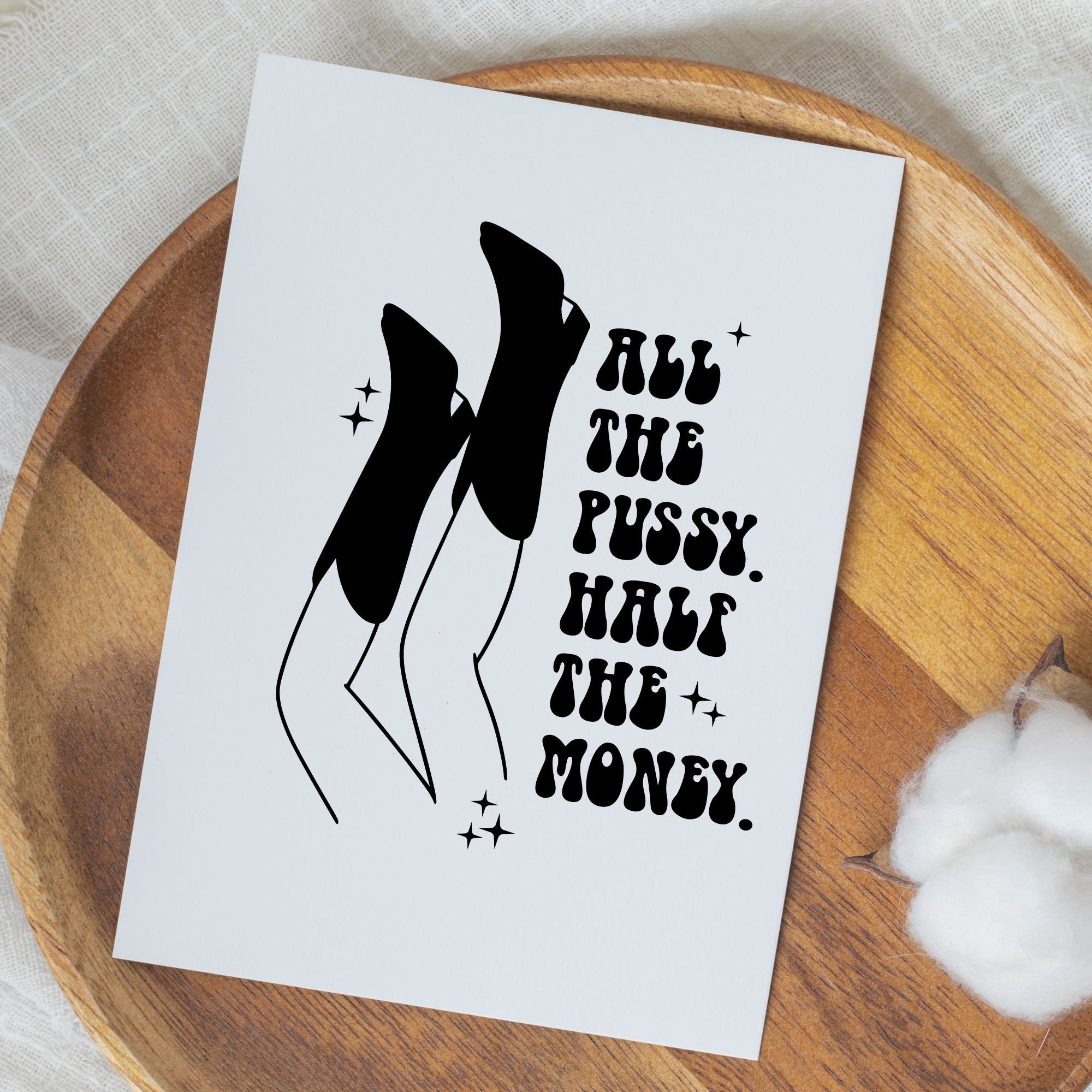 Yellowstone Beth Dutton SVG, All the Pussy Half the Money, Retro ...