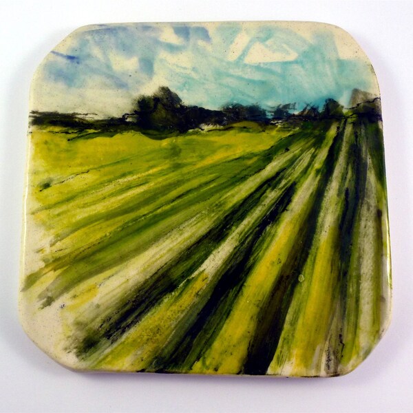 Pottery Trivet - Etsy