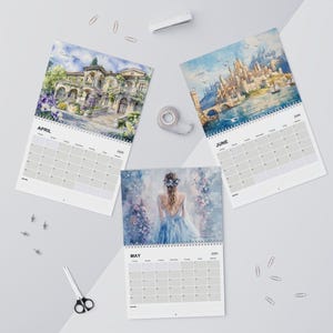 2025 ACOTAR Calendar Original Watercolor Art - Etsy