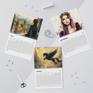 2025 ACOTAR Calendar - Original Watercolor Art - Etsy