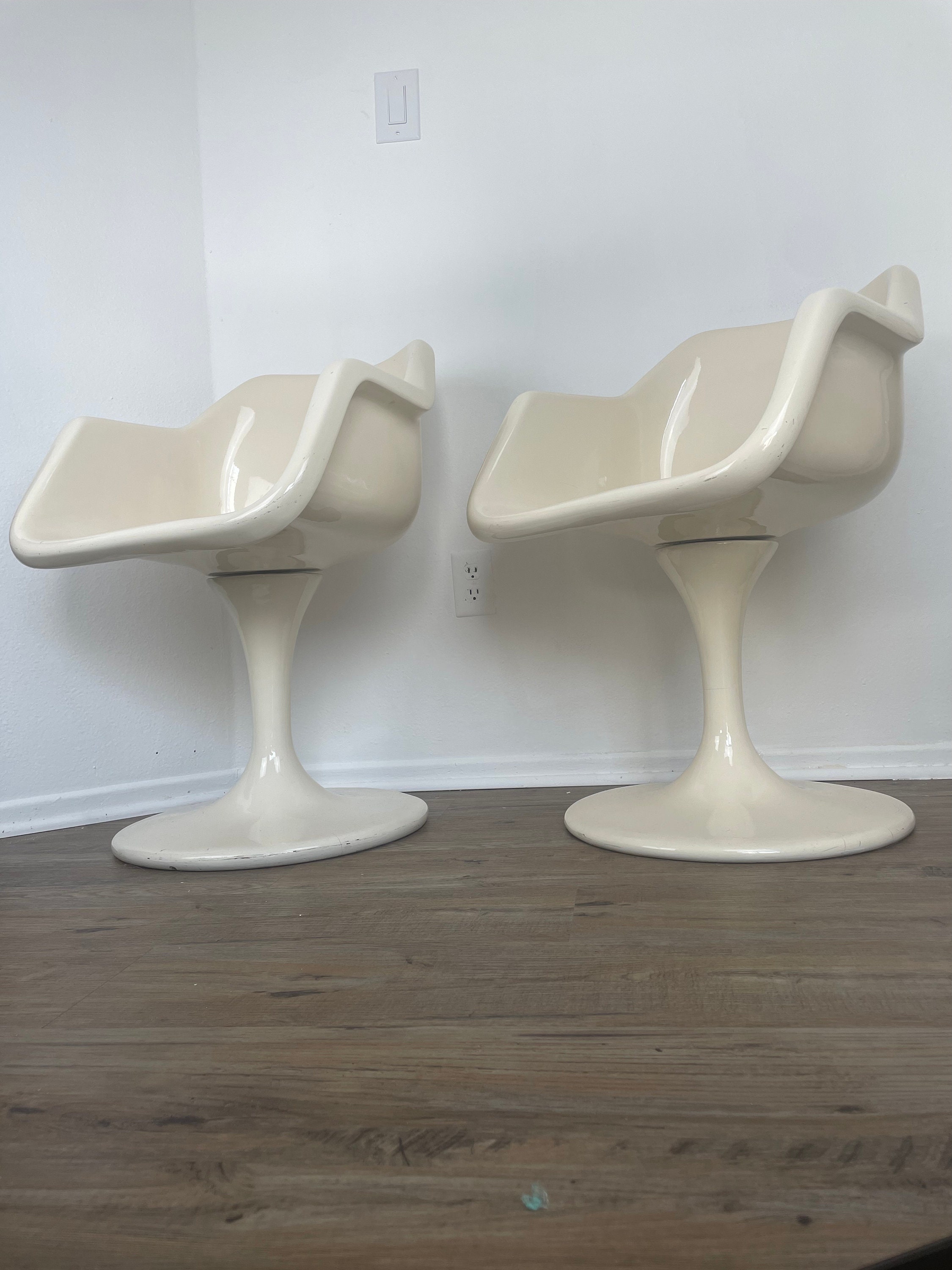 Tulip Chairs - Etsy