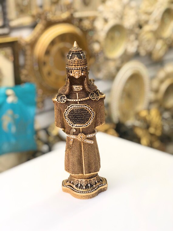 Handmade Islamic Military Costume Armed Warrior Figure - Etsy