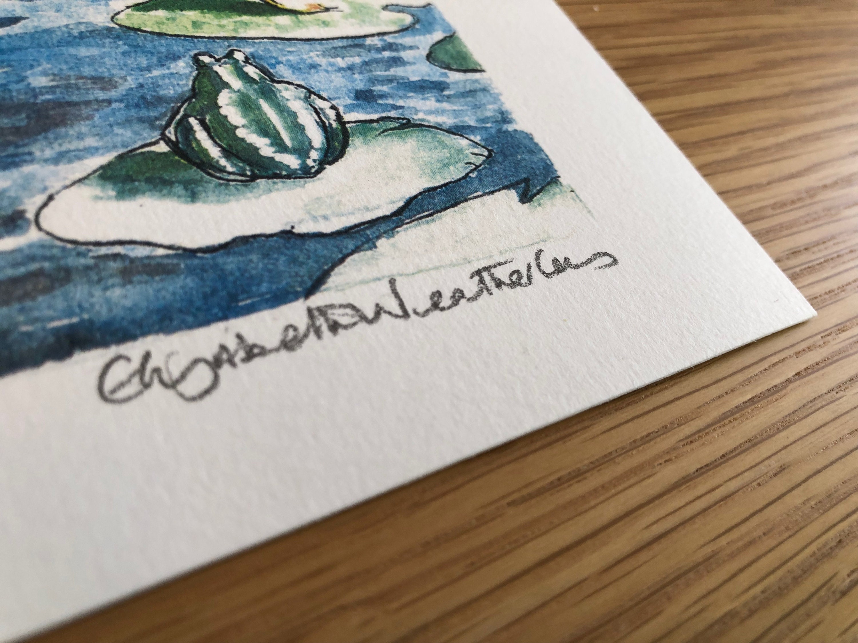 Rupert Bear Watercolour Print by Artist Elizabeth Weatherley - Rupert ...