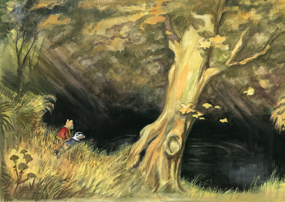 Rupert Bear Watercolour Print by Artist Elizabeth Weatherley - Rupert ...