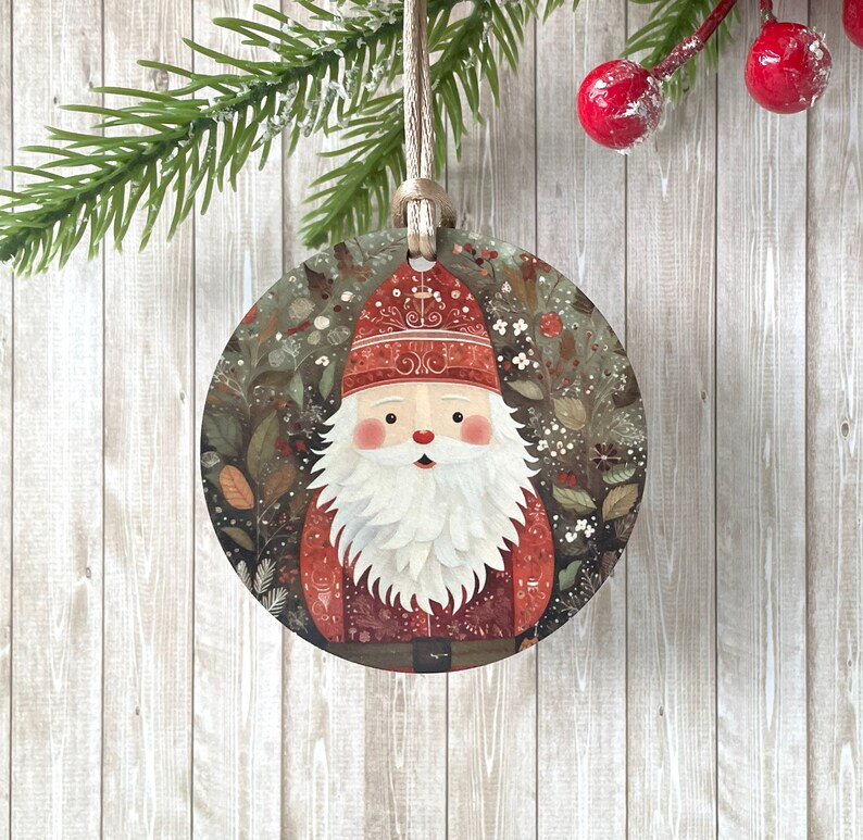 Scandi Design Christmas Baubles Ornaments Set of 4 Tree Decorations - Etsy